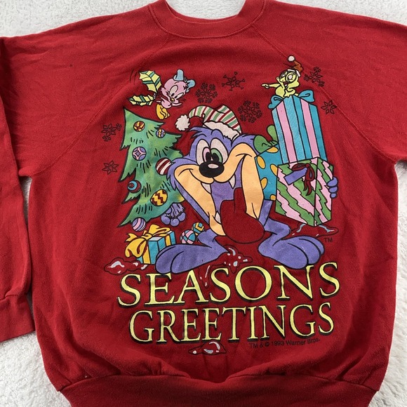 Freeze | Shirts | Vtg Tiny Toons Adventures Dizzy Devil Sweatshirt M ...